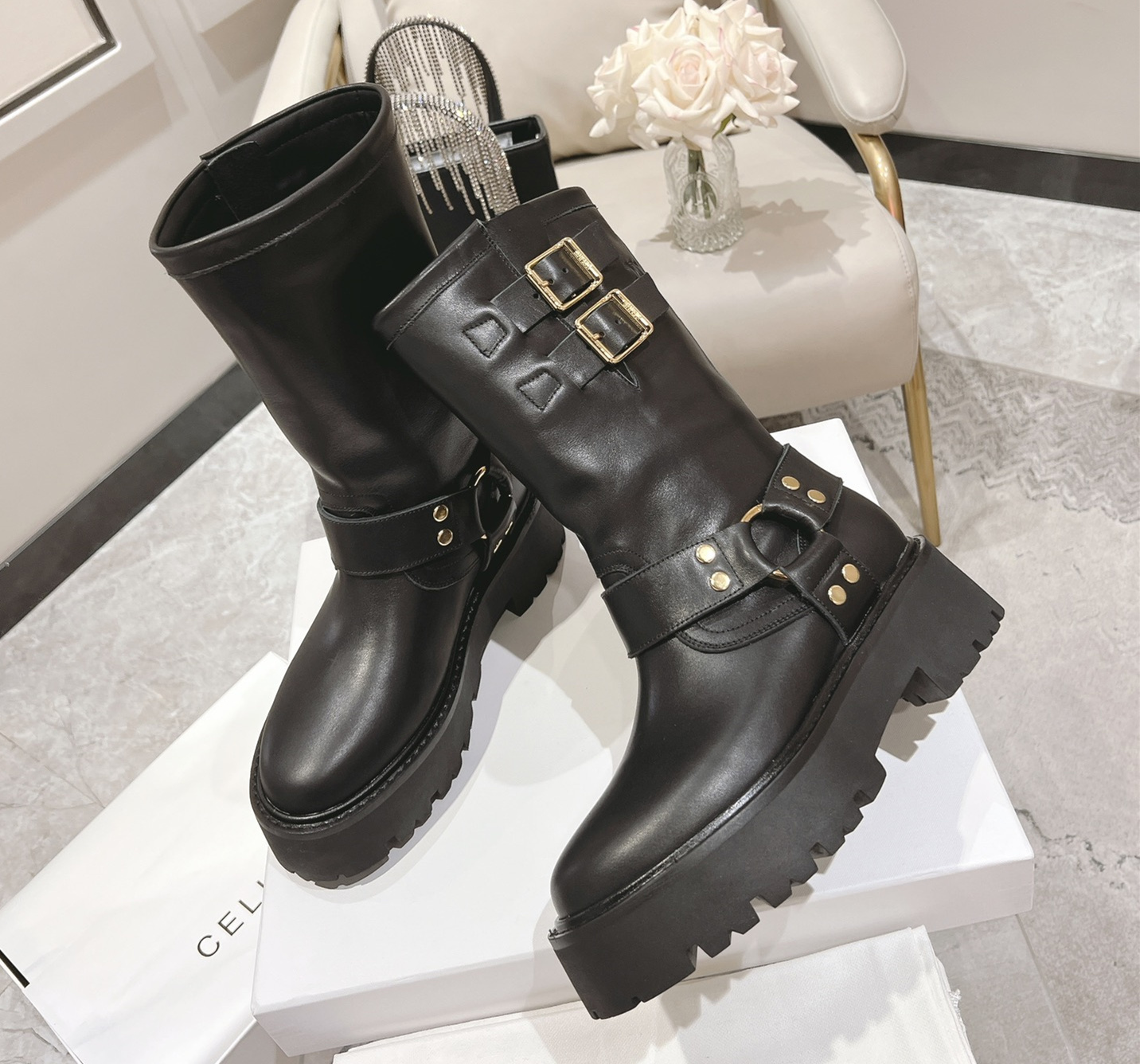 Celine Boots For Women #1115038, $140.00 USD, [ITEM#1115038], Celine Boots