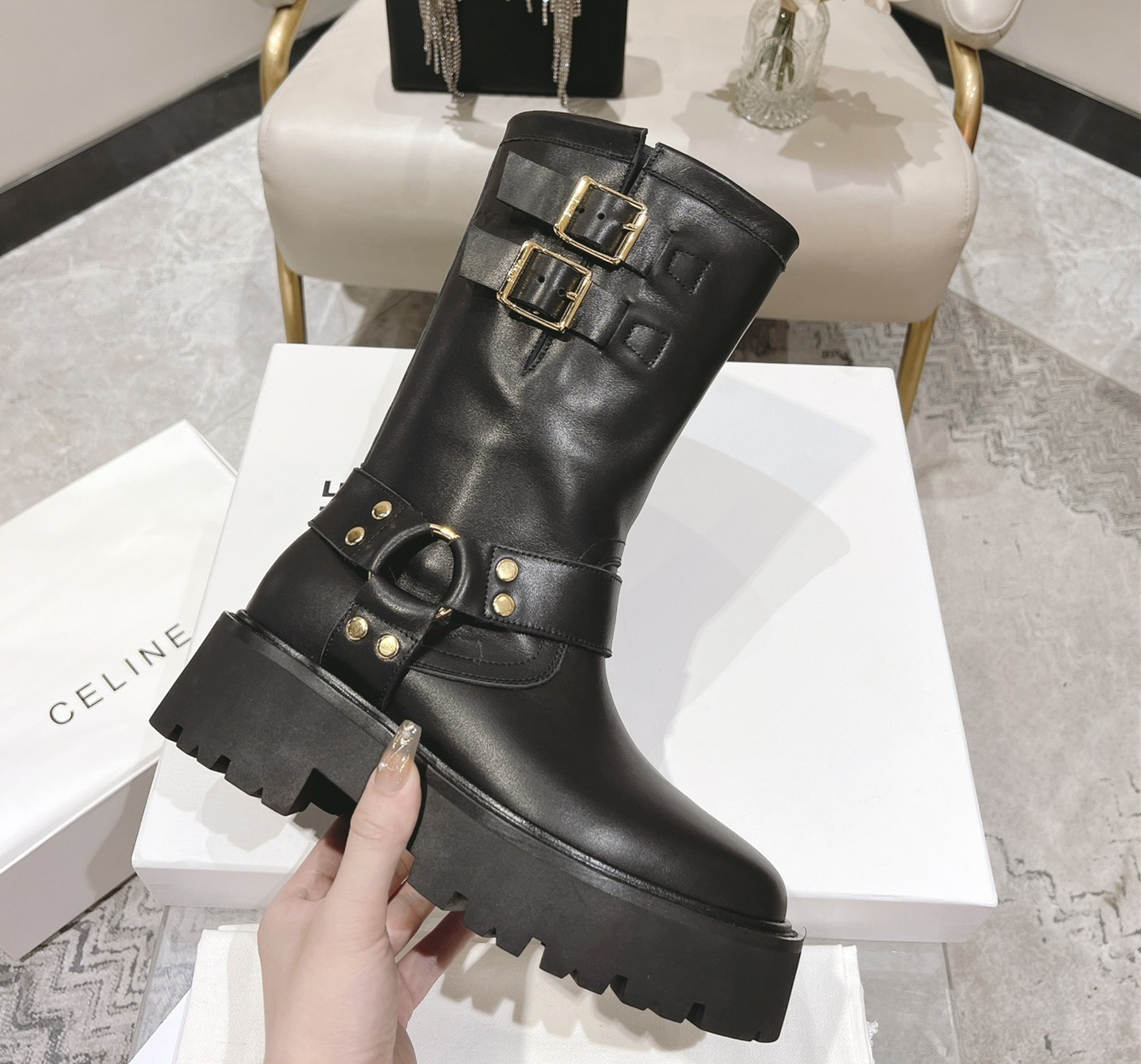 Celine Boots For Women #1115038, $140.00 USD, [ITEM#1115038], Celine Boots