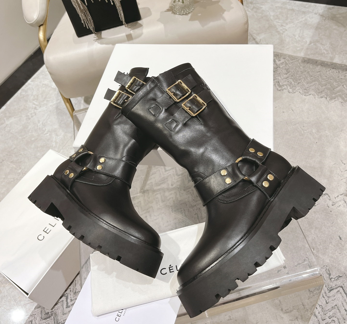 Celine Boots For Women #1115038, $140.00 USD, [ITEM#1115038], Celine Boots